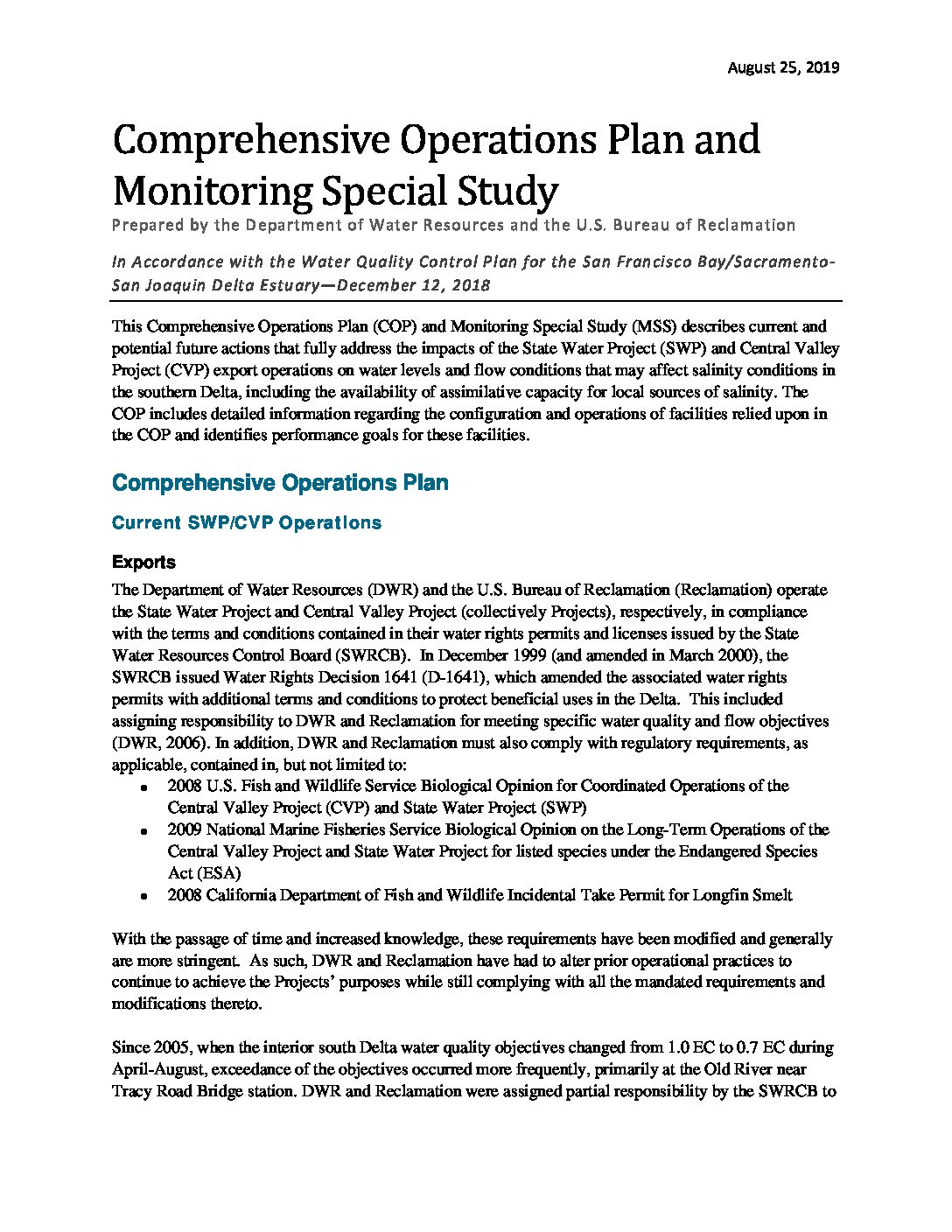 draft Comprehensive Operations Plan ~ MAVEN'S NOTEBOOK | California ...