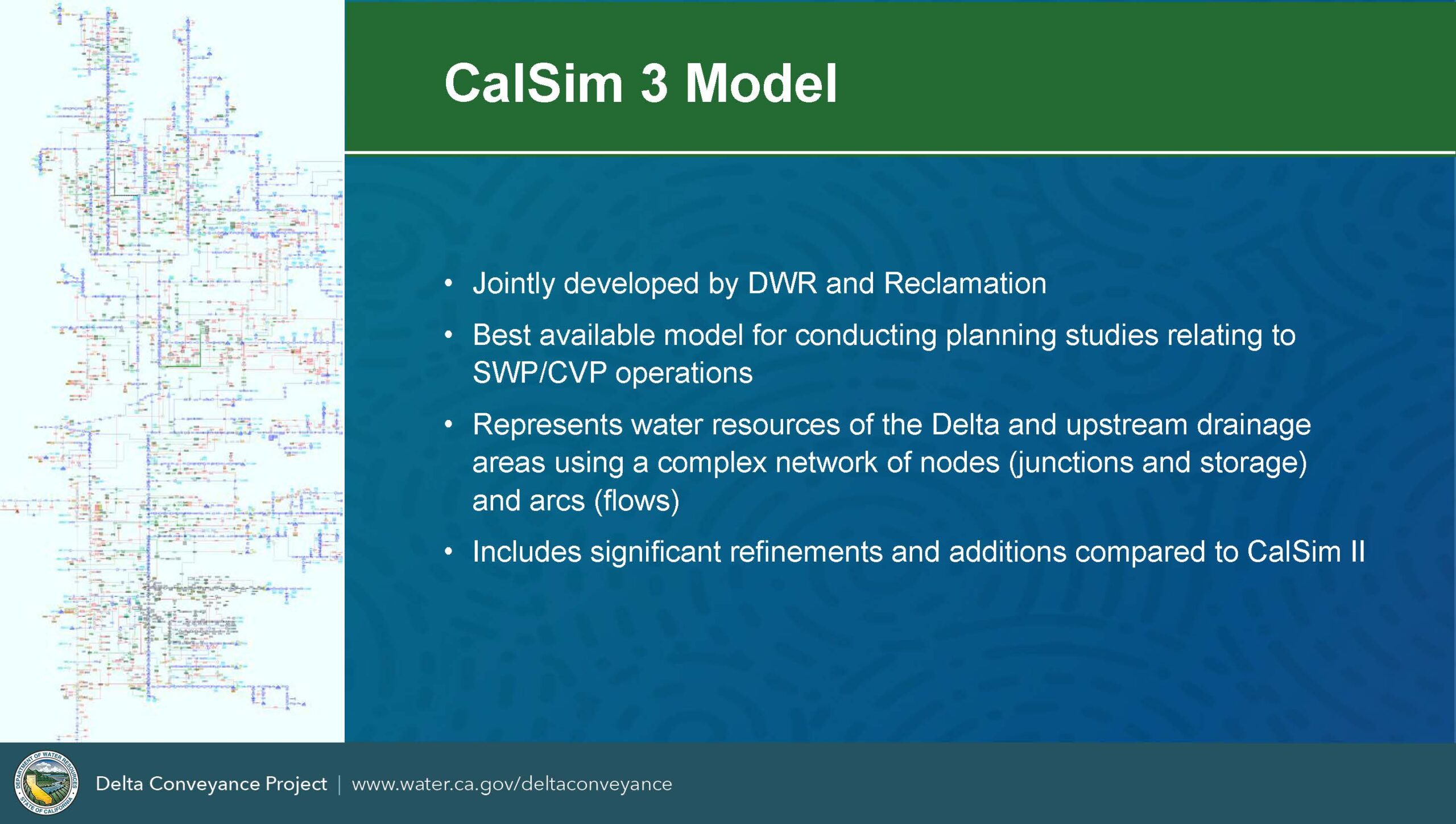 DELTA CONVEYANCE PROJECT: State Water Project operations and Delta ...
