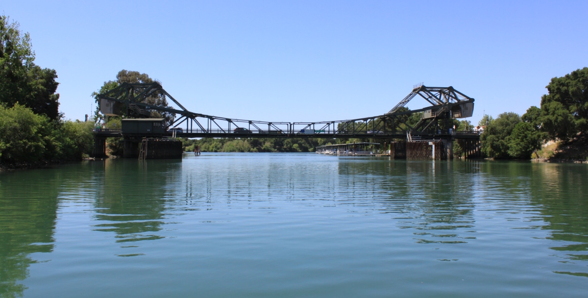 Walnut Grove bridge Delta ~ MAVEN'S NOTEBOOK | California Water News ...