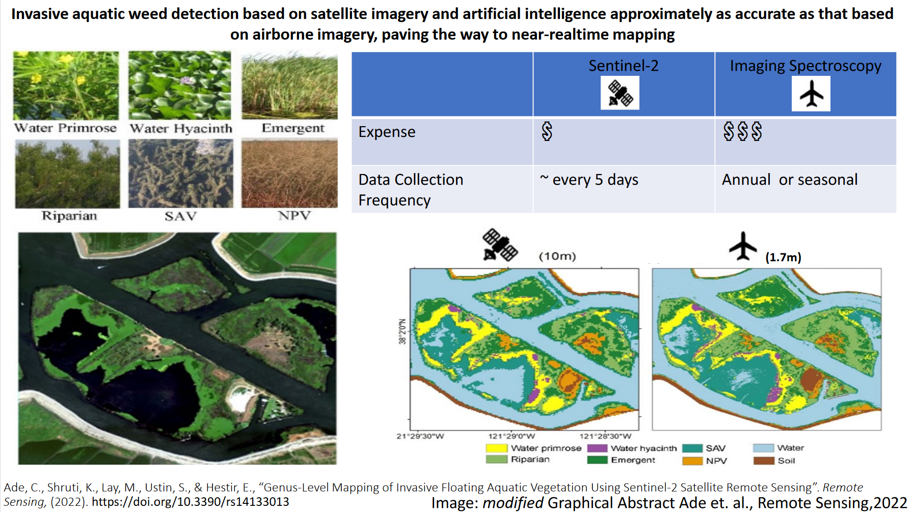 DELTA LEAD SCIENTIST: Advances in mapping invasive aquatic vegetation ...